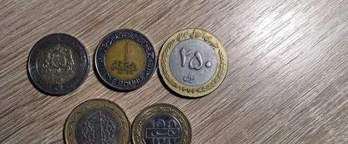 Иностранные биметаллические монеты
