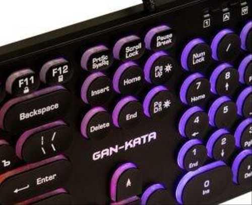 Игровая клавиатура Dialog GAN-kata KGK-16U с RGB