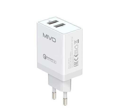Зарядное устройство mivo MP-321Q 2 USB 18W