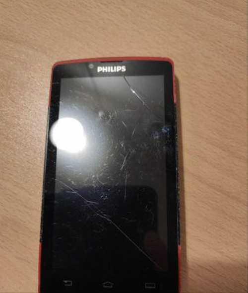 Смартфон Philips Xenium W7555 на запчасти