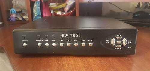 Видеорегистратор EW 7504 на 4 камеры + Ethernet