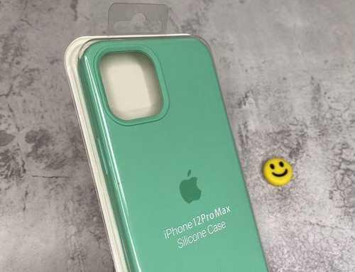 iPhone 12 Pro Max Silicone Чехол Зеленый Spearmint