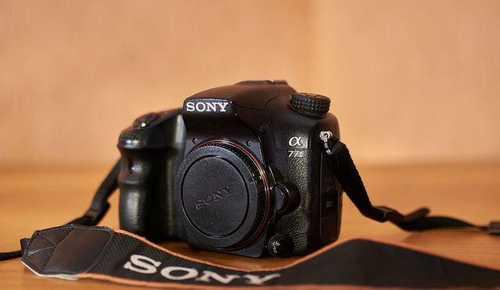 Зеркальный фотоаппарат sony a 77-м 2