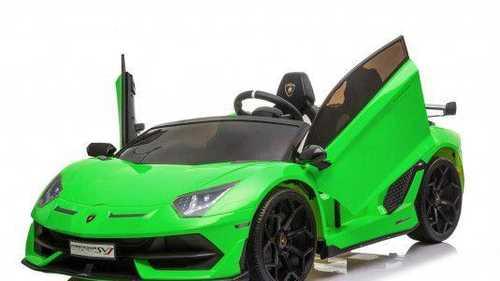 Электромобиль Lamborghini Aventador Кожа EVA