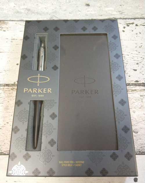 Ручка Parker Jotter Black + блокнот (gift set)