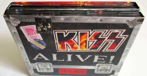 Kiss Alive 1975-2000 CD, Eric Singer aurographed