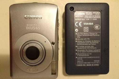 Фотоаппарат Canon digital ixus 65
