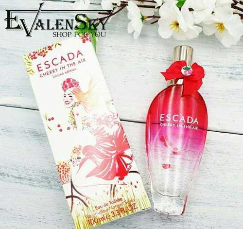 Love in the air духи. Туалетная вода Эскада черри. Escada Cherry in the Air. Escada Cherry in the Air Дубай. Escada Cherry in the Air, 3*20 ml Эскада вишня.