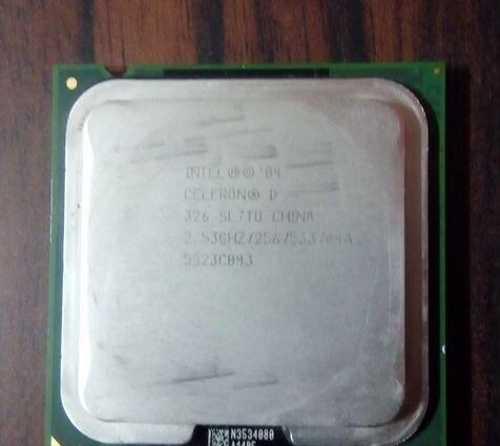 Intel Celeron D 326. socket - LGA775