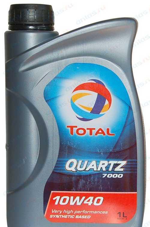 Масло Total 10W40 Quartz 7000 п/синтетическое (1л)