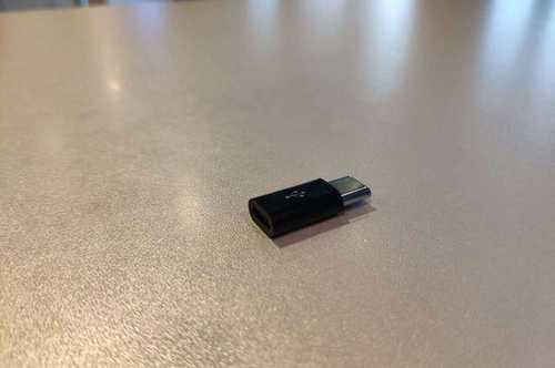 Адаптер переходник с micro USB на Type C