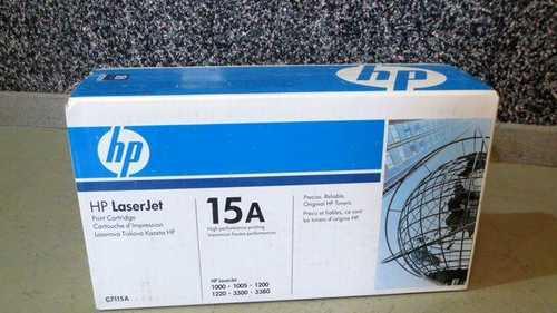 Картридж HP 15A оригинальный