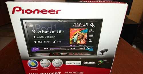 Автомагнитола Pioneer AVH-X8600BT 2DIN