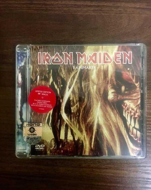 CD + DVD iron maiden rainmaker single limited edit