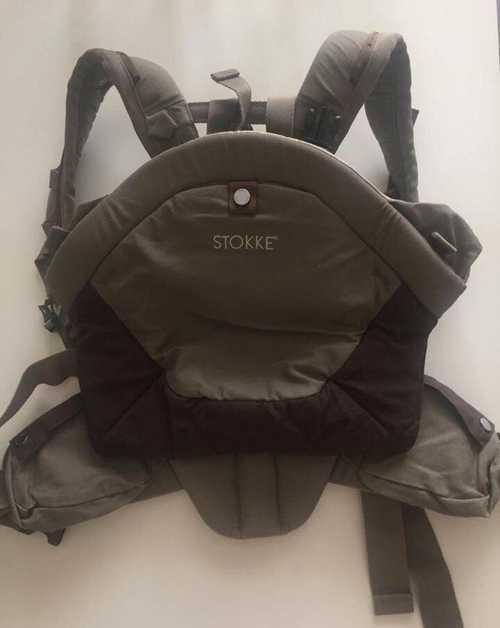 Эргорюкзак Stokke front and back