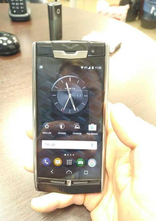 Vertu Signature Touch оригинальный крокодил
