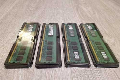 Оперативная память RAM DDR2 Kingston (4x1Gb) 4 Гб