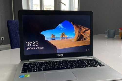 Ноутбук asus, модель asus k501lb-dm140t