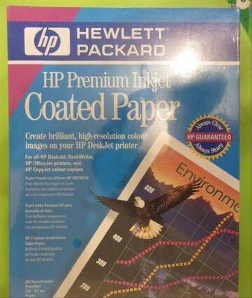 Фотобумага HP Premium Inkjet A4 200 шт