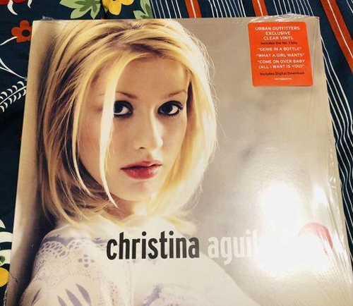 Christina Aguilera Vinyl LP Clear UO Exclusive