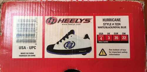 Роликовые кроссовки heelys