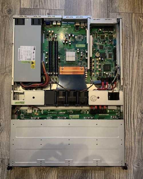 Сервер 1U Asus RS120-E5/PA4 Q9550/8GB/4x500GB SAS