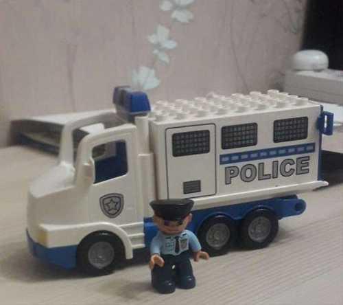 Лего дупло полицейский грузовик
