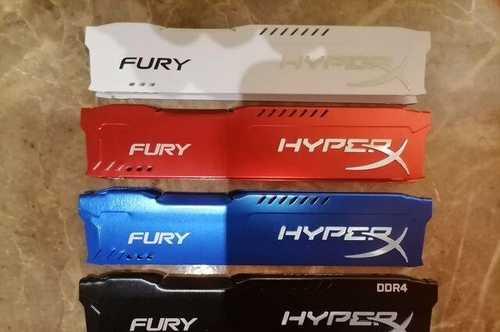 Радиаторы Охлаждения Озу HyperX Fury DDR1,2,3,4
