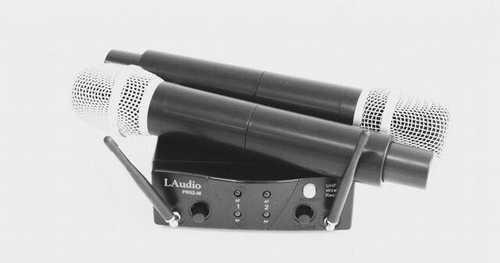 Вокальная радиосистема LAudio 2 ручных передатчика