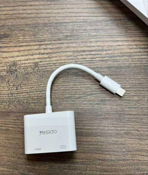 Переходник hdmi av adapter iPhone