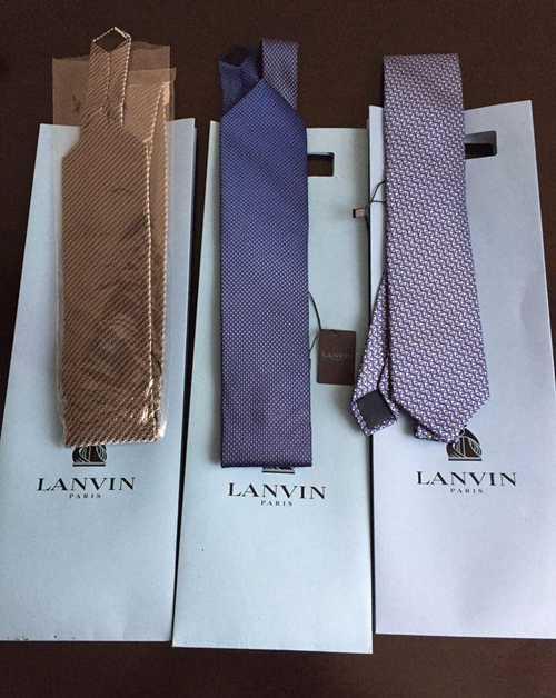 Галстуки Lanvin