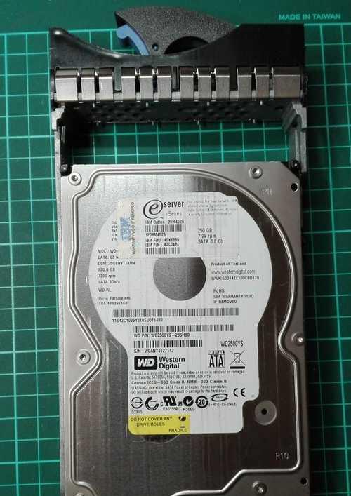 Винчестер IBM 39M4526, SATA, 250 GB