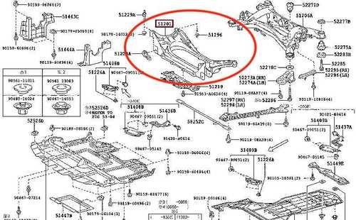 Подрамник передний lexus IS/ GS/ RC/ mark X/ crown