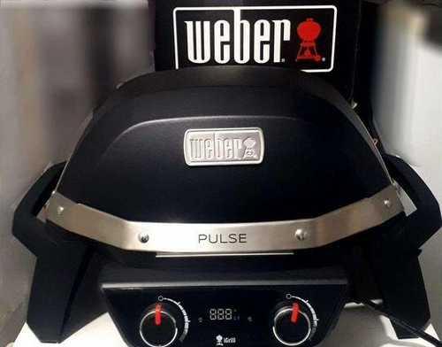 Weber pulse 2000, новый электричечкий гриль