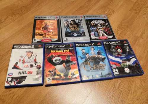 Лицензионные диски PlayStation 2