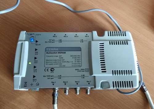 Multiswitch msr508 схема подключения