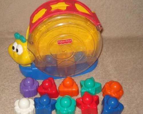 Улитка Fisher Price сортер