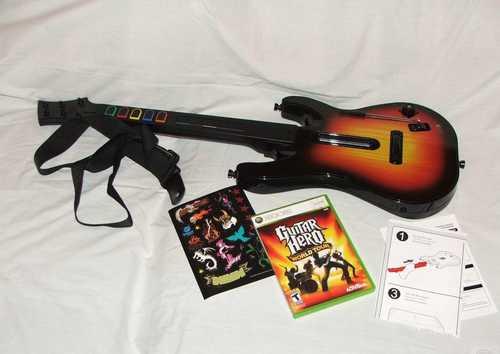 Гитара для Guitar Hero Xbox 360