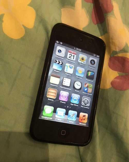 Плеер iPod touch 4 16 gb