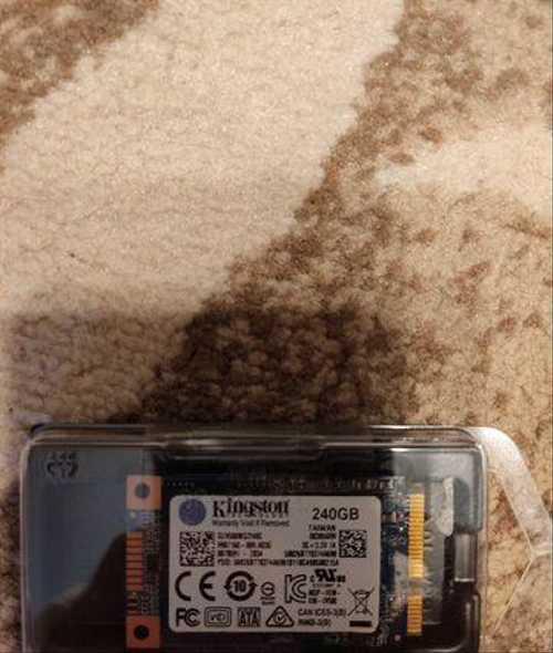 Msata ssd kigston 240gb new