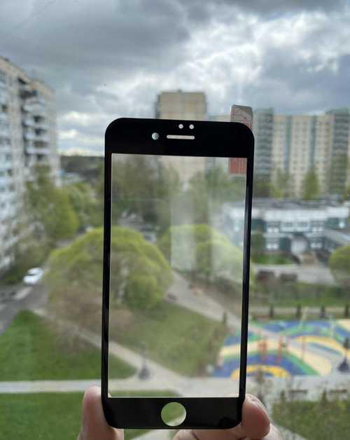 Защитное 3D бронестекло iPhone 7