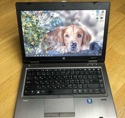 Мощный ноутбук HP ProBook A6/озу 8гб/доставка/14"