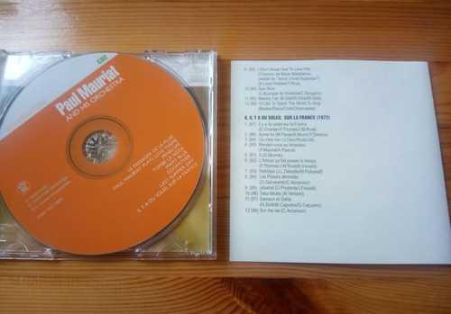 CD MP3 paul mauriat. Фортепиано