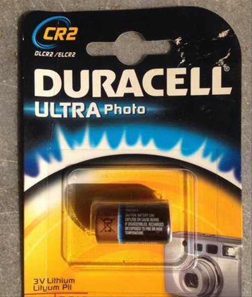 Батарейка CR2 3V Duracell литиевая