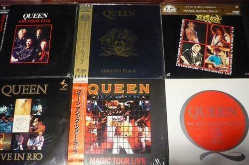 Лазерные диски LD LaserDisc Queen Квин Япония