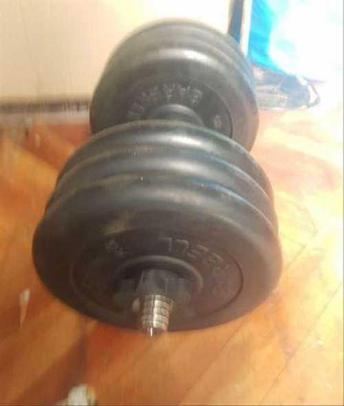 Гантеля barbell