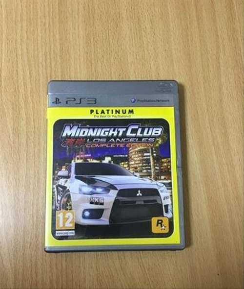 Midnight Club: Los Angeles и др игры на Sony PS3