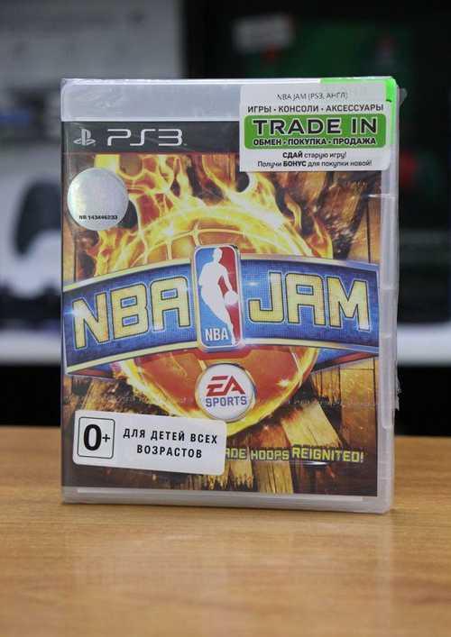 NBA JAM - PS3 Новый Диск