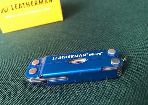 Мультитул Leatherman Micra Blue 420c