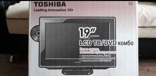 Телевизор тошиба, диагональ 19
